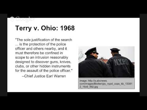 The Supreme Court Precedent Cases: Terry v. Ohio 1968
