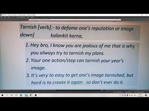 Tarnish [meaning]