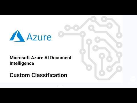 Microsoft Azure AI Custom Classification Models with Auto Separation