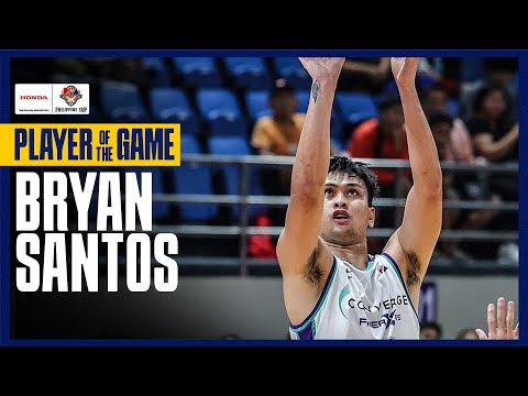 Bryan Santos logs SEASON-HIGH 22 points for Converge 🤩 | PBA SEASON 48 PHILIPPINE CUP | HIGHLIGHTS