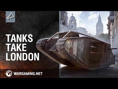 Video: Replica tank on display in London – Tank and AFV News