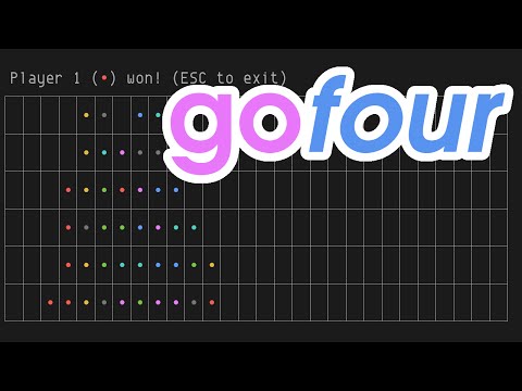 gofour, Connect Four in terminal