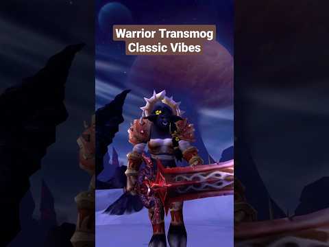 Warrior Transmog #worldofwarcraft #wow #drpuspe #rarewizard #dragonflight #shorts #transmog #gaming