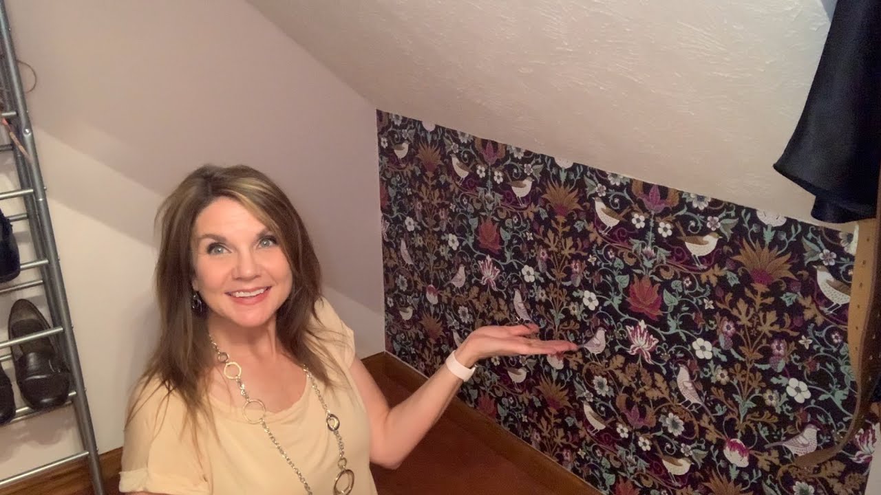 Vintage Botanical Wallpaper Review — Easy Install, Big Impact! WOW! The TRANSFORMATION! #ad