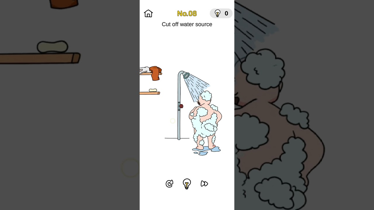 cut off water source 😂 game brain out game #brainoutgame #games #gaming #shorta