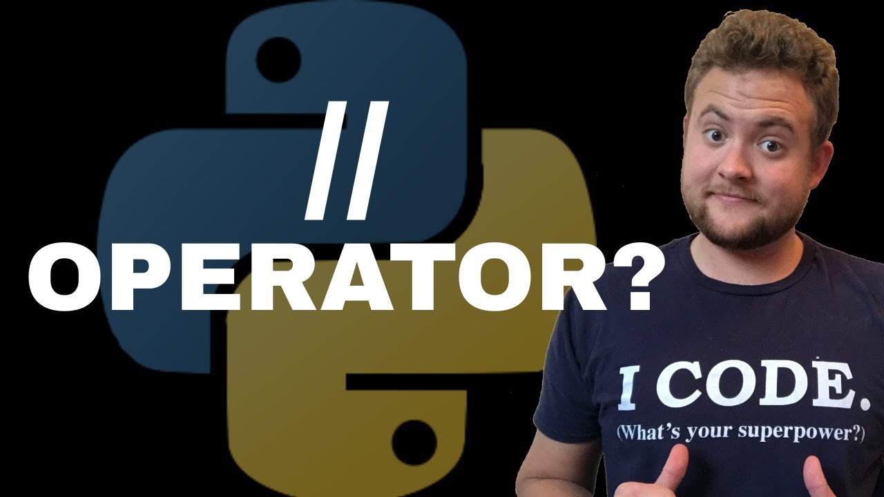 What Does // Mean In Python?