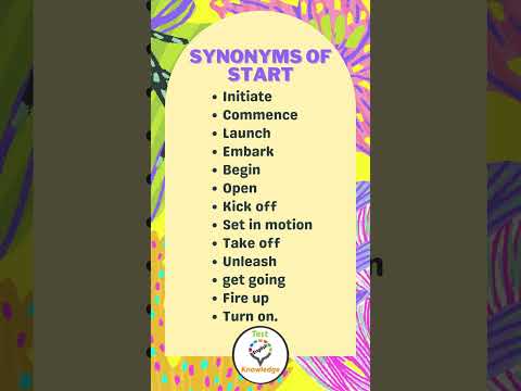 START synonym #Start #englishvocabulary #englishgrammar #shortvideos #shorts