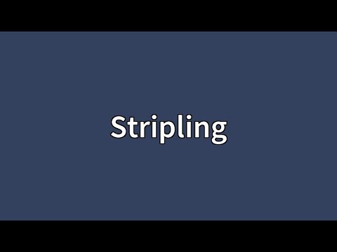 Stripling Meaning
