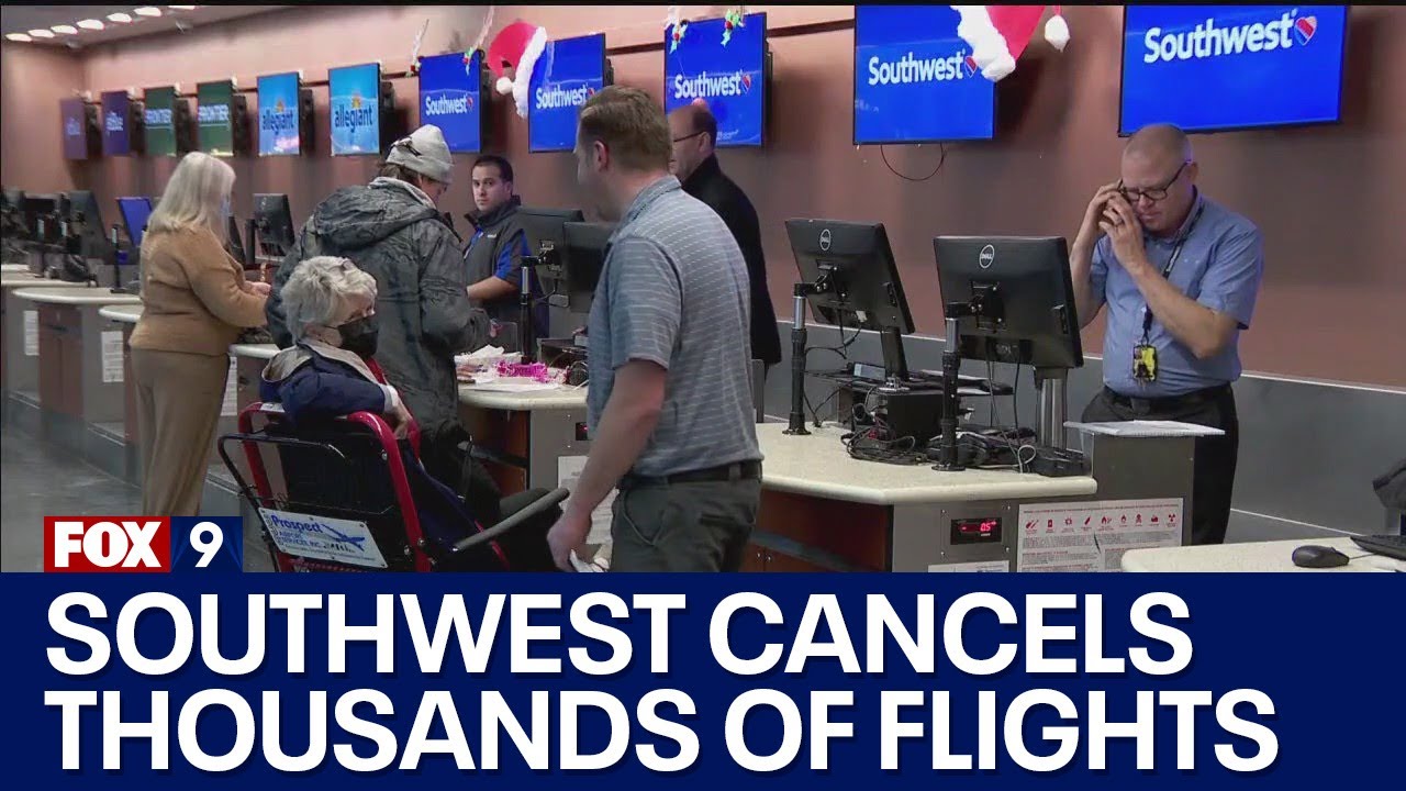 South Airlines cancels thousands more flights on Tuesday as federal regulators warn of fallout