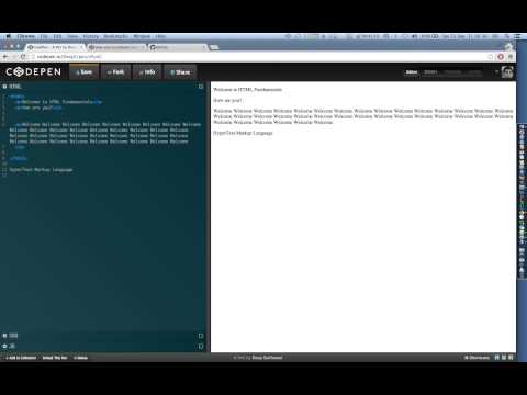 HTML 2 - What does HyperText and Markup means