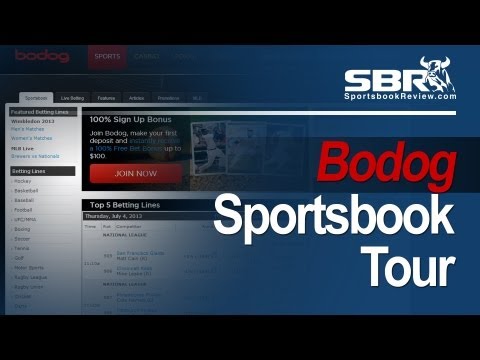 Bodog Sportsbook site tour