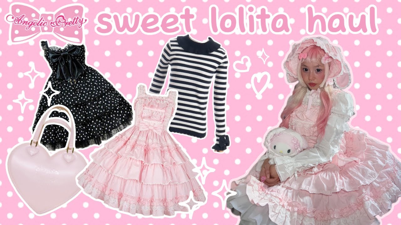 Sweet Lolita Jfashion Haul ♡ Angelic Pretty, Btssb & Axes Femme 𐙚 ˙⋆