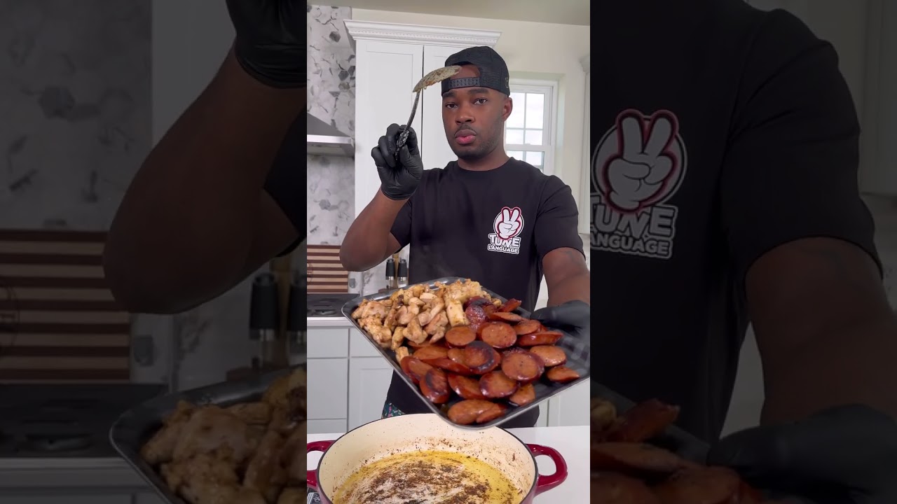 Cajun Chicken and Sausage Jambalaya #onestopchop