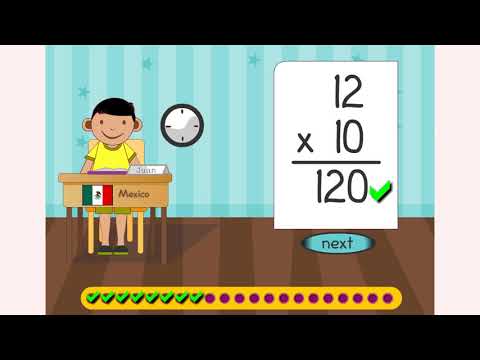How to play Around The World Math game | Free online games | MantiGames.com