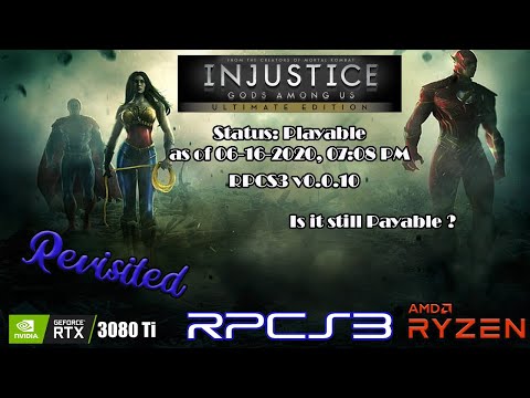 Revisiting RPCS3 Compatibility Are they Working In Latest Emulator ? Injustice: Gods Among Us