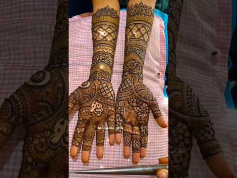 Wedding mehndi design| bridal mehndi #mehndi #henna #mehndidesign #mehandi