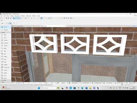 How to create natural Ventilation Block In Archicad 23
