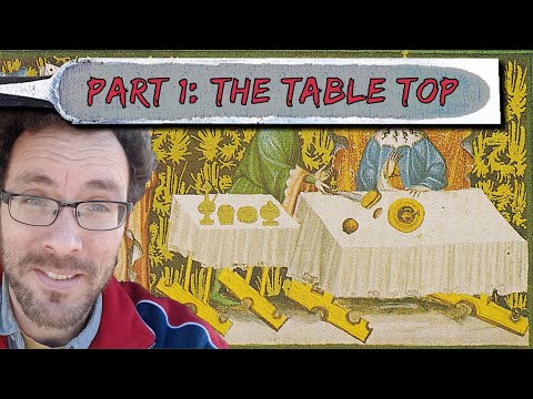 Traditional Medieval Table for my market stall