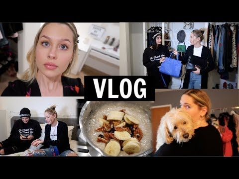 VLOG: Fittings, Superbowl, Closet Raid BTS