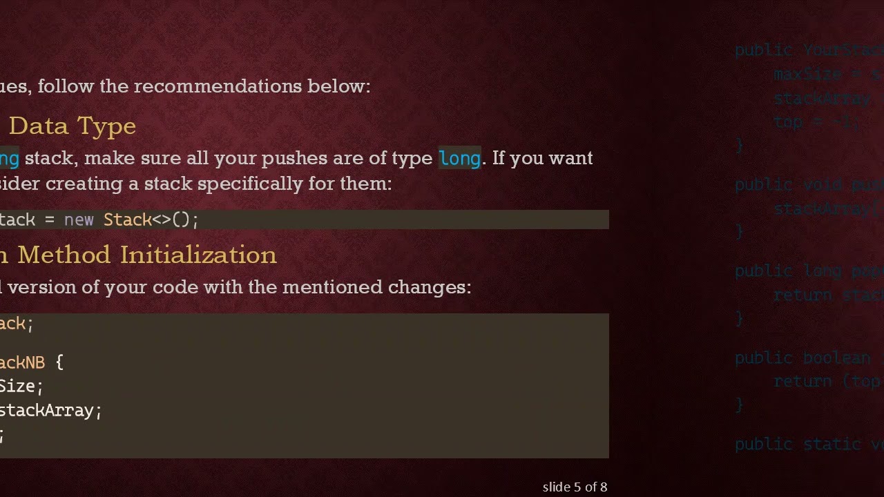 Troubleshooting Your Java Stack and Queue Program: Common Errors and Solutions