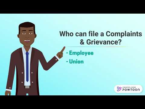 Complaints & Grievances