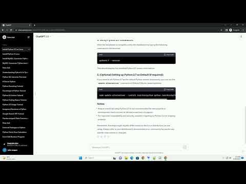 install python 2 7 on linux