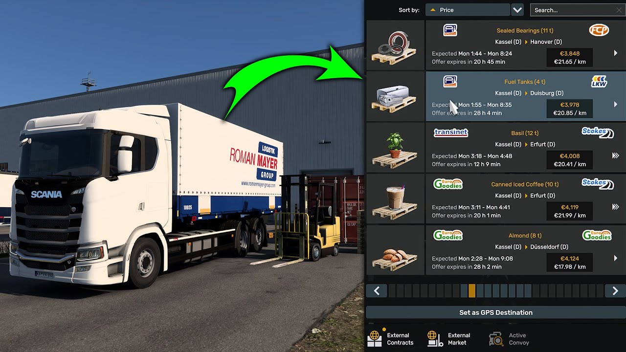 Haul Cargo with Real Rigid Trucks in ETS2