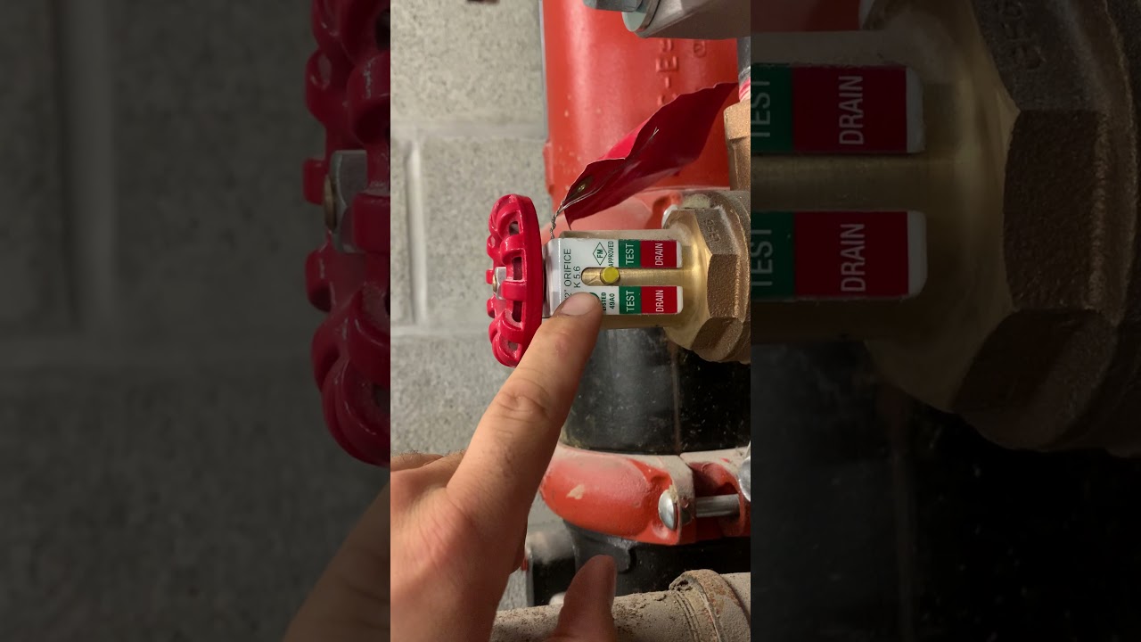 Wet Sprinkler Flow Switch Testing