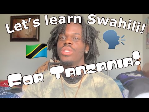 LEARN SWAHILI in 15 MINUTES before going to TANZANIA! *easy*