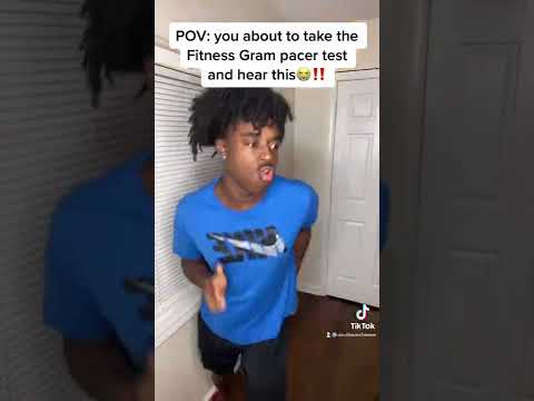 When your about to do the gram pacer test and hear this😭‼️