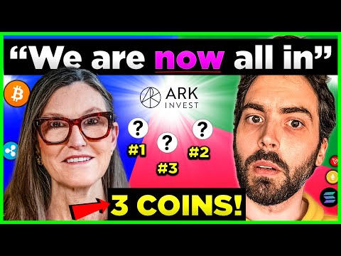 Cathie Wood’s 'Best 3' Crypto Coins For HUGE GAINS! [wow.]