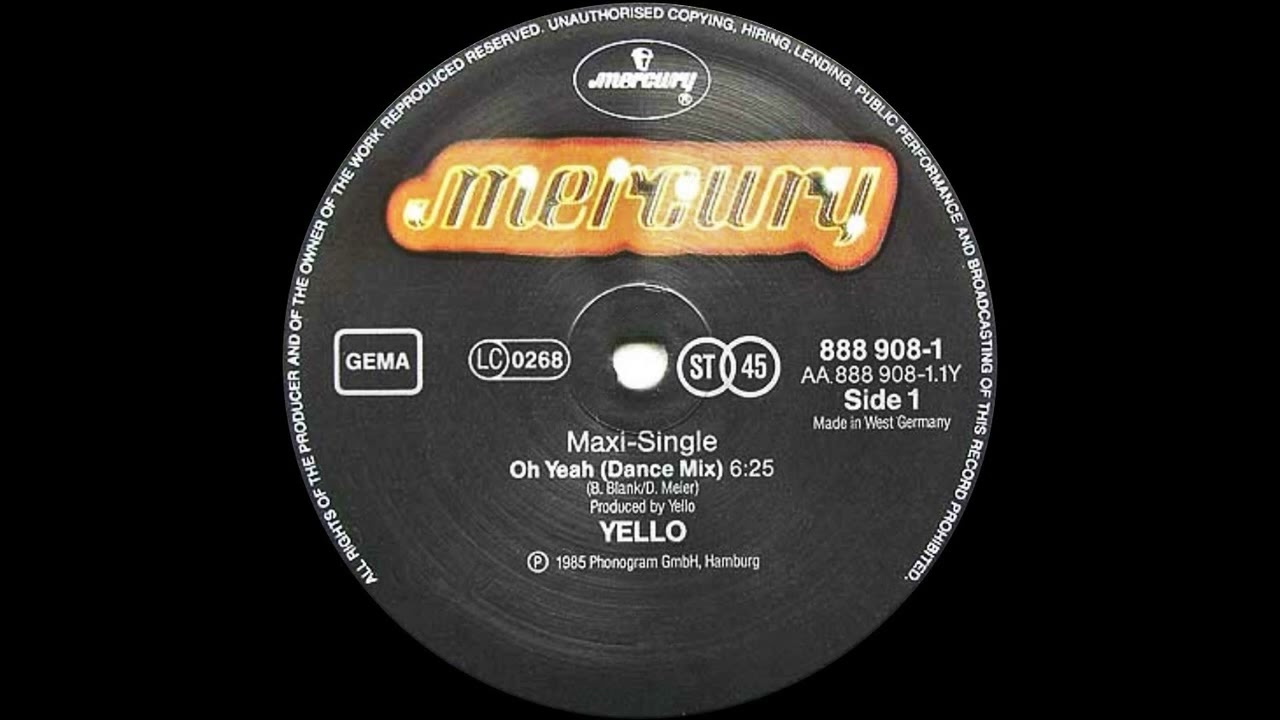 Yello - Oh Yeah (Dance Mix) 1985