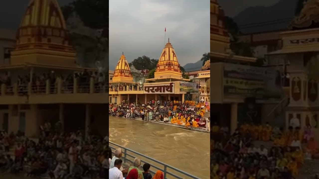 Rishikesh Ganga aarti!! ❤️🙏#rishikesh #gangaarti #travel #mahadev