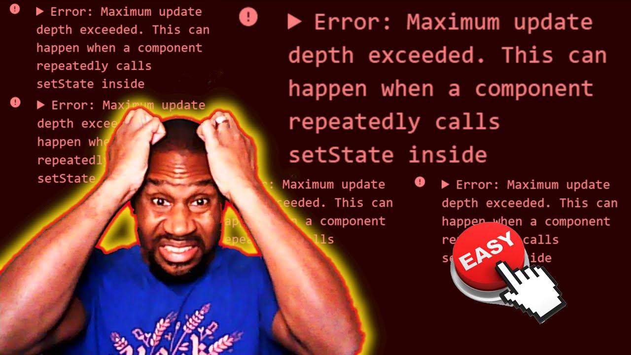 How to Fix Maximum Update Depth Exceeded in React and React Native