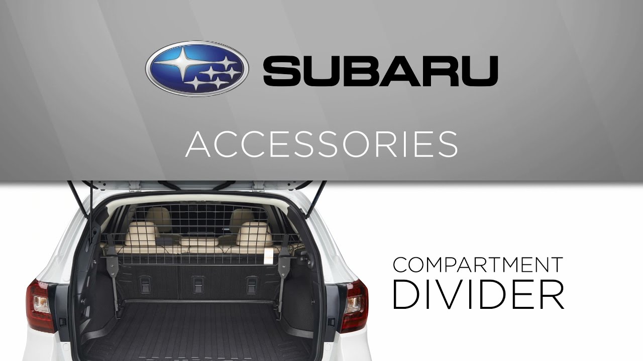 Genuine Subaru Accessory - Compartment Divider