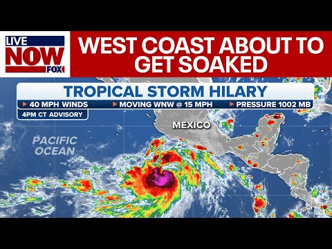 Tropical Storm Hilary: Massive storm impacting West Coast | LiveNOW from FOX