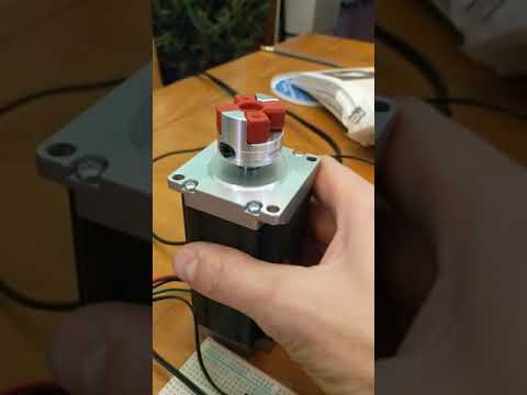 High speed stepper motor smooth acceleration and speed change with Teensy 3.5 and TeensyStep