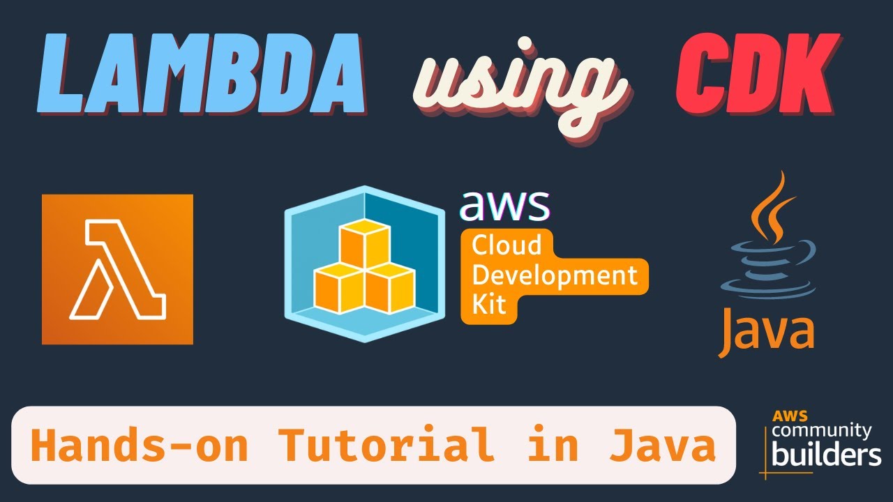 Create AWS Lambda Function with CDK in Java | Create and Deploy AWS Lambda written in Java