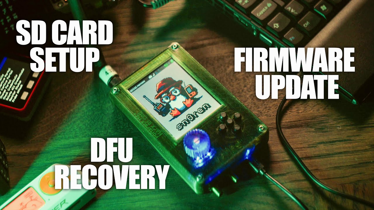 HackRF Portapack / SD Card Setup / Firmware Update / DFU Recovery