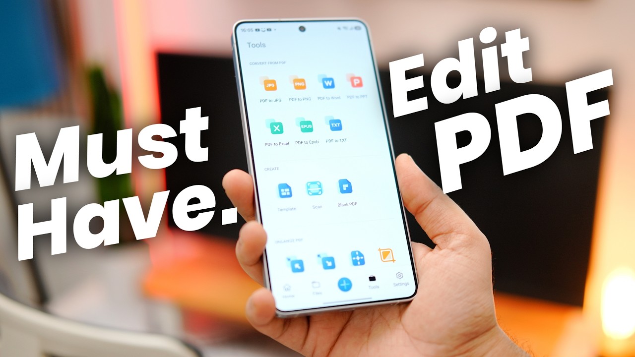 This App is a MUST Have For Android Users : Edit PDF Like a PRO on Your Phone!