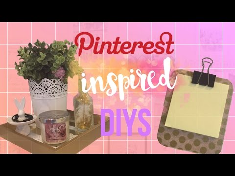 Pinterest Inspired DIYs You Need to Try! || DIY DUO