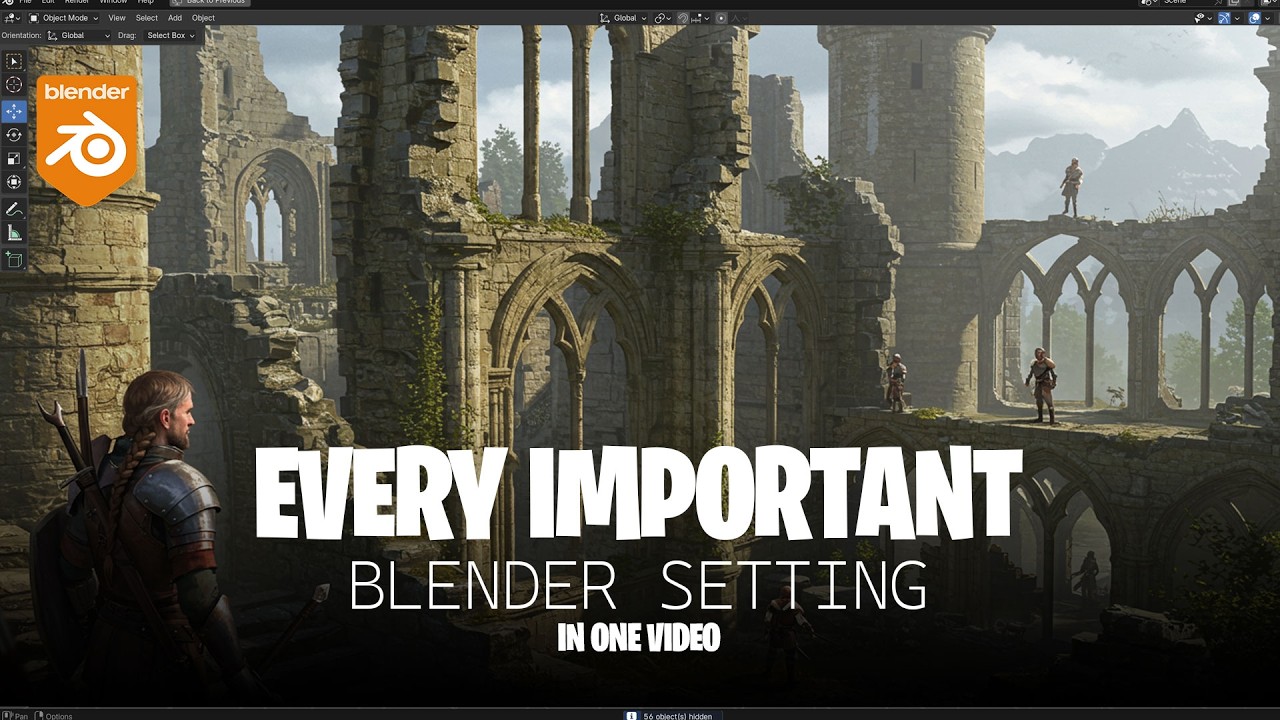Every important blender setting