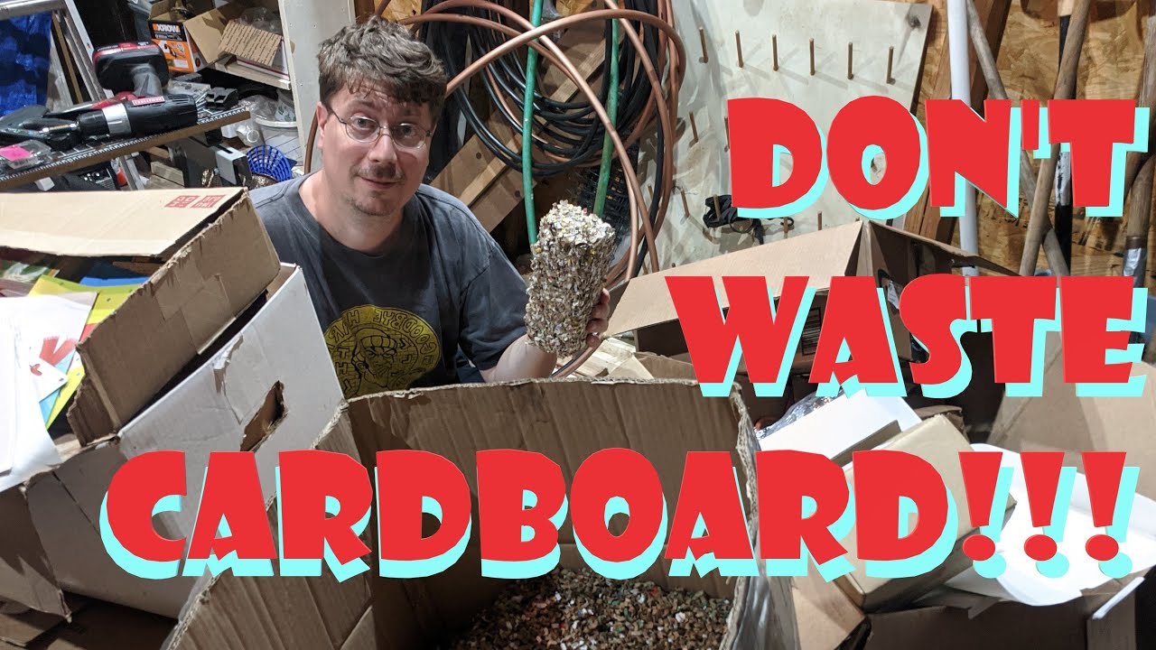 [DIY RECYCLING] How To Recycle Cardboard at Home