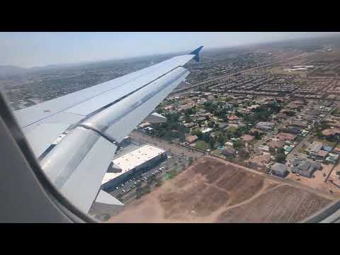 Allegiant Airlines Flight 687 Landing: Peoria to Phoenix/Mesa Gateway