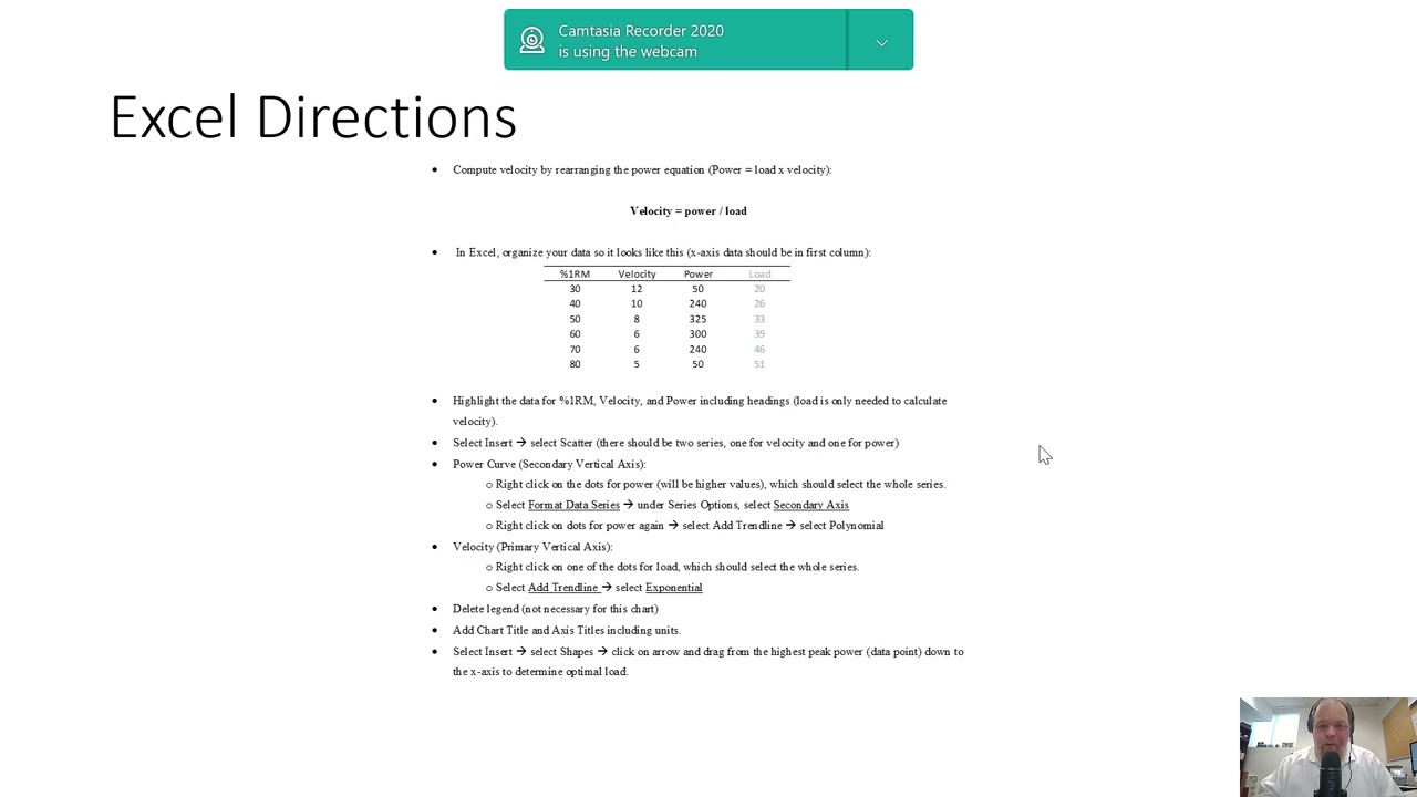 Force-Velocity Profile