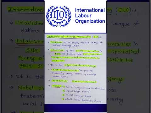 International Labour Organization | ILO