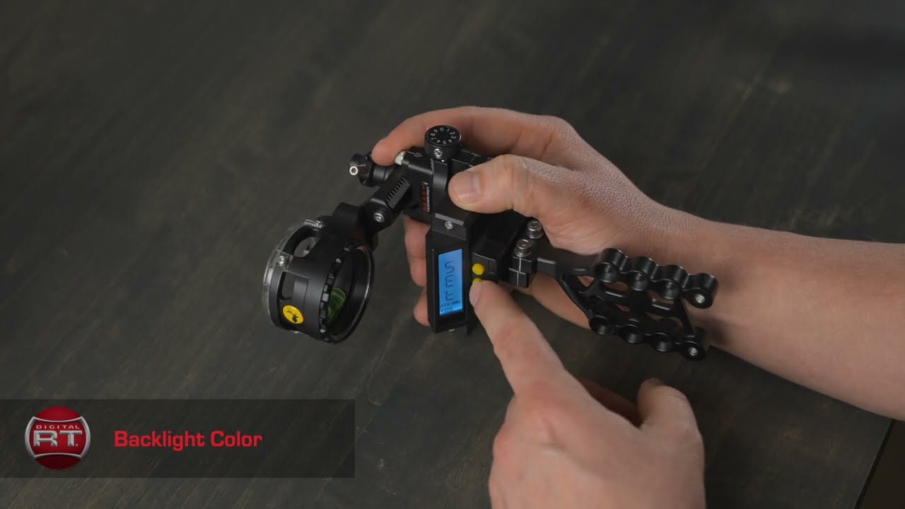 Digital React: Instructions on how to Adjust the Backlight Color