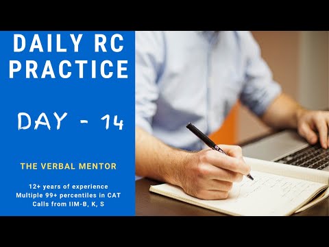 RC Practice for Verbal Preparation CAT | Day 14 | Law | How to solve Reading Comprehension CAT 2022