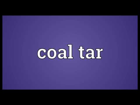 Coal tar Meaning