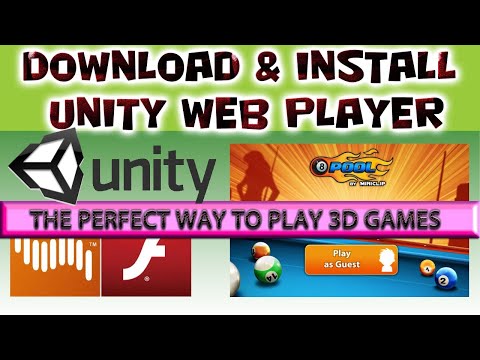 Unity Web Player browser plugin & Adobe Shockwave.Free Download For Play 3D games Online or Offline.